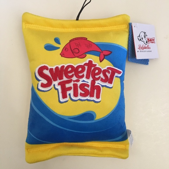 Lulubelles | Dog | New Dog Toy Lulubelles Squeaker Plush Sweetish Fish ...